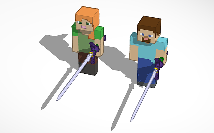 3d Design Copy Of Zelda And Link Tinkercad