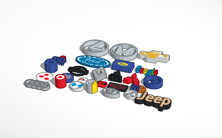 3D design Logos | Tinkercad