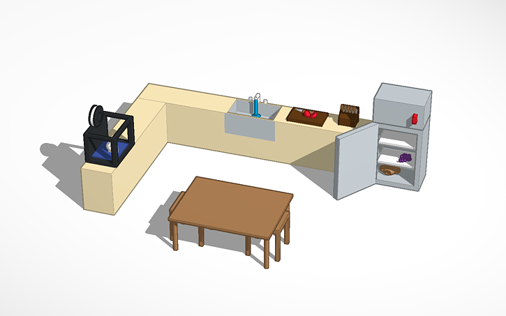 3D design Kitchen Challenge | Tinkercad