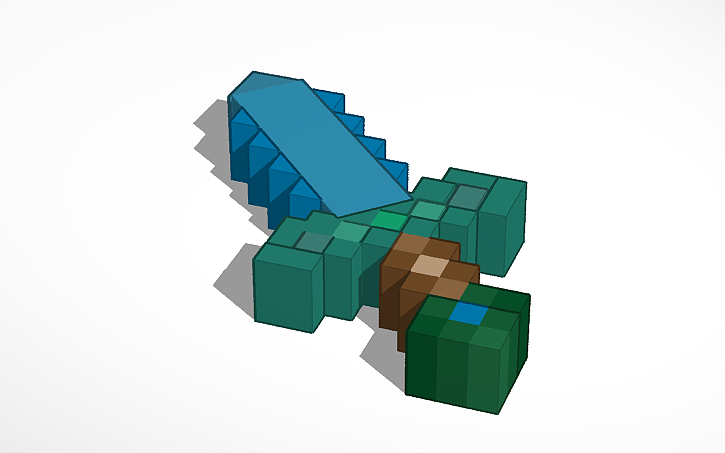 3D design Diamond Sword | Tinkercad