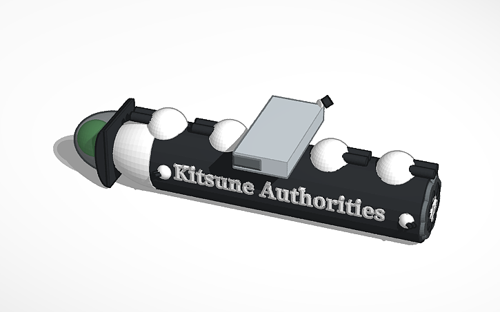 3D design Moon Kitsune opens the "flagship in a can" again - Tinkercad