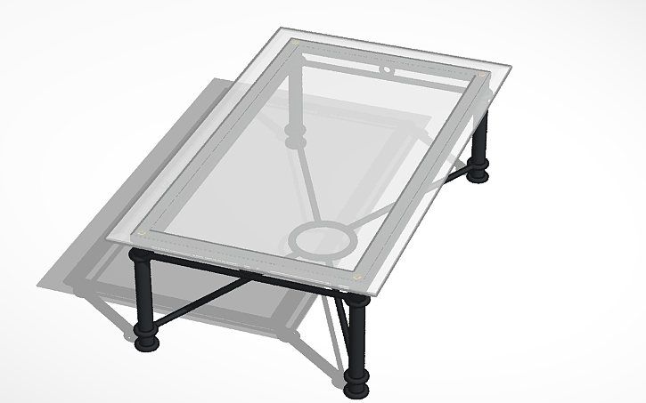 3D design Mesa Comedor - Dining Table - Tinkercad