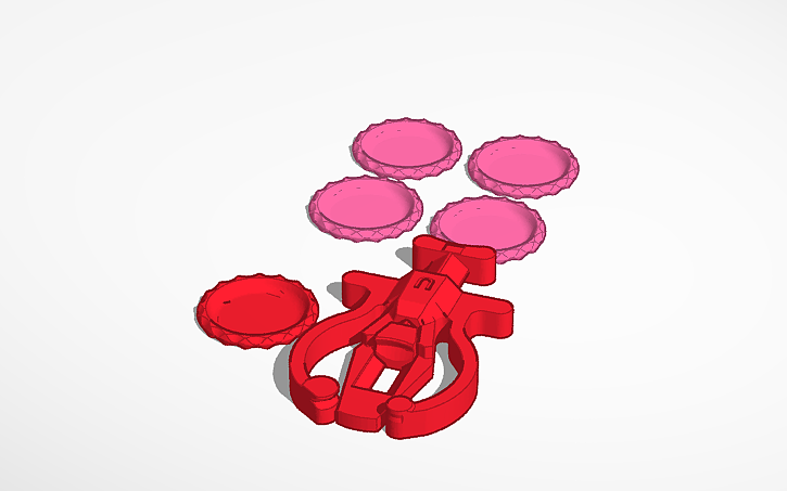 3d Design Disk Shooter Mini Tinkercad