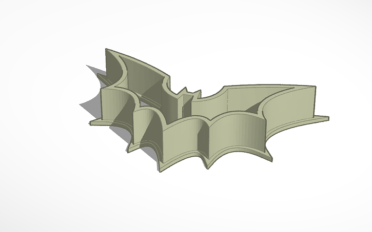 3D design Bat Mold V2 - Tinkercad