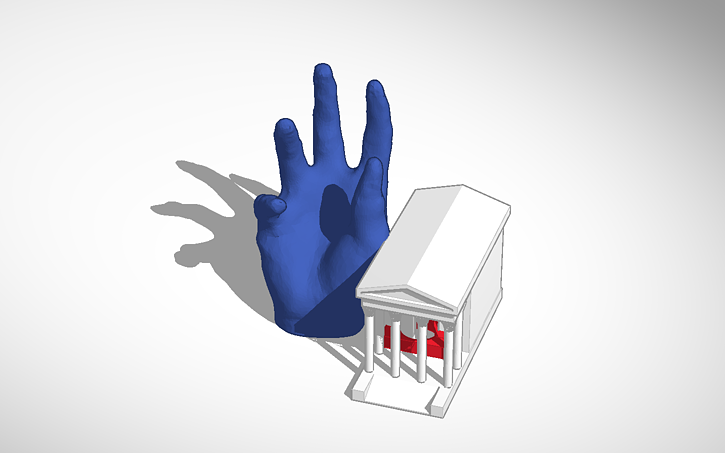 3D design Minecraft Hand by DesignerDojo (derived from Tweetonig on ...