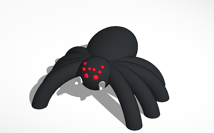 3D design Spider | Tinkercad