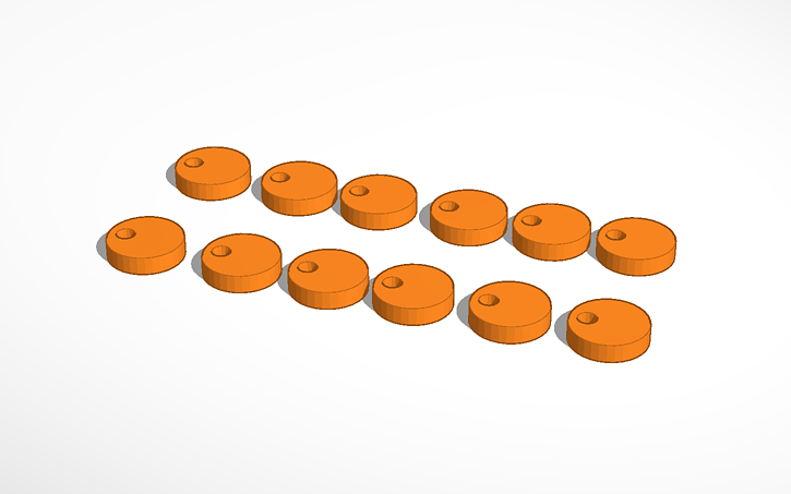 3D design riley wheels - Tinkercad