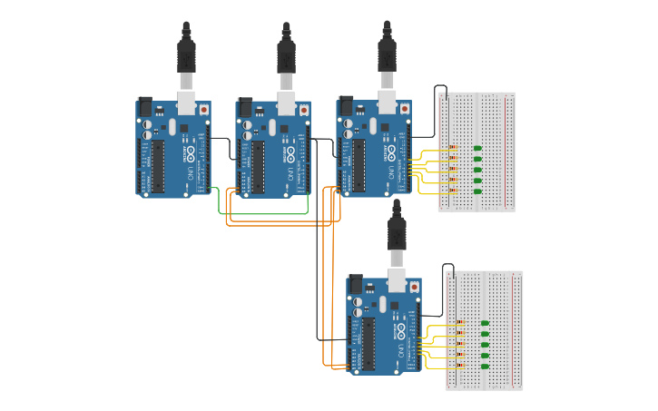 Circuit Design Usart And I2c Integration Tinkercad