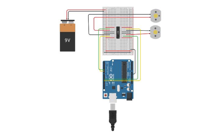 Circuit design Sumo Bot - Arduino Lab 2 - Motor Function Test Code ... Circuit design Sumo Bot - Arduino Lab 2 - Motor Function Test Code ...