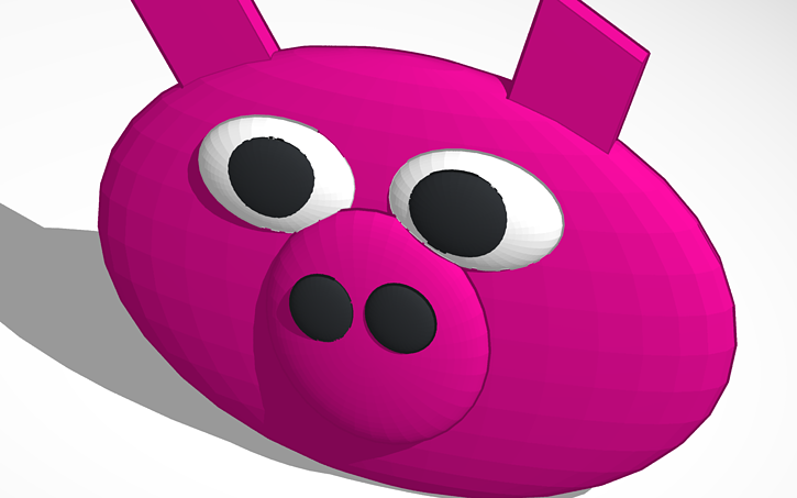 3D design Pig | Tinkercad