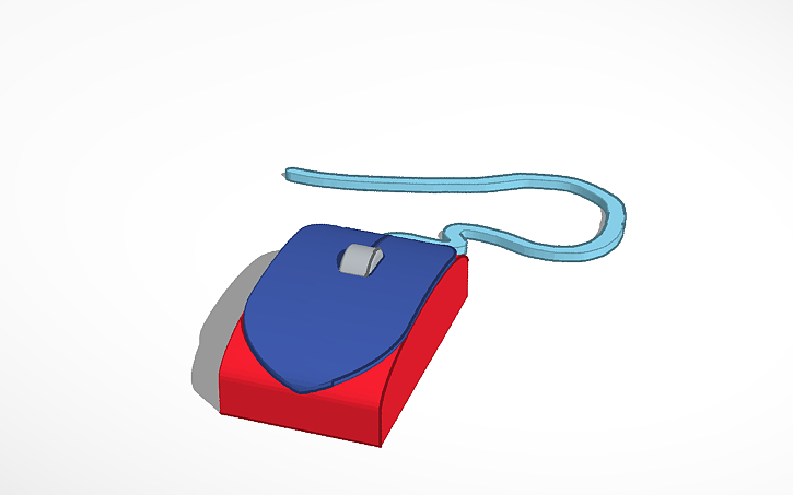 3D design Computer mouse - Tinkercad