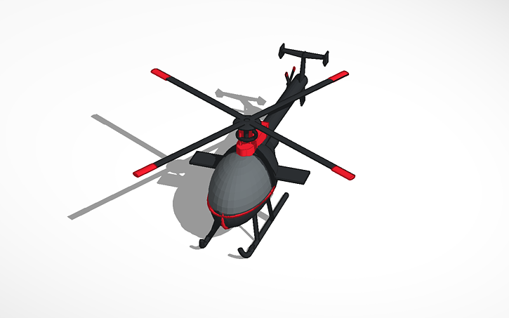3D design Helicopter - Tinkercad