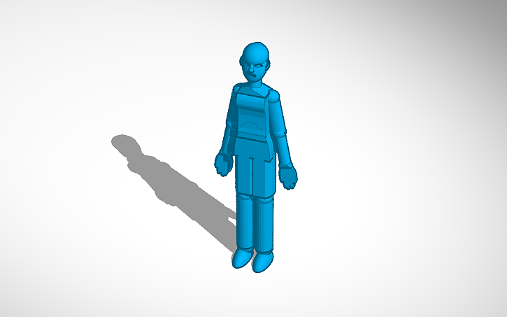 3D design Human 1 - Tinkercad