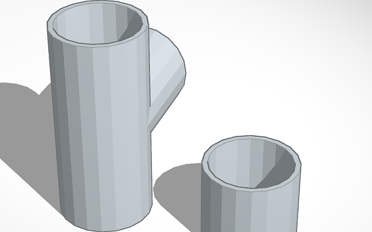 3D design pvc pipes - Tinkercad