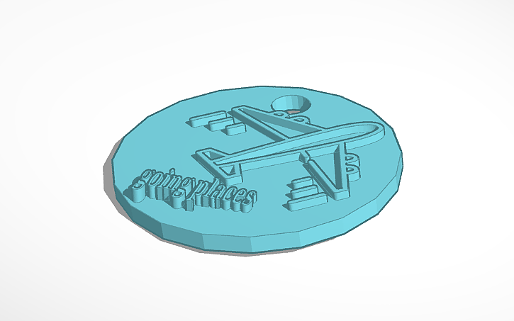 3D design key chain | Tinkercad