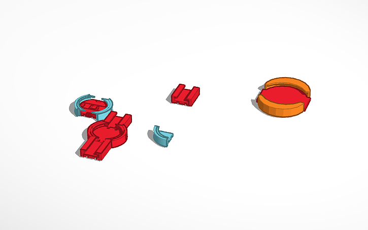 3d Design Railroad Pieces Put Together Tinkercad