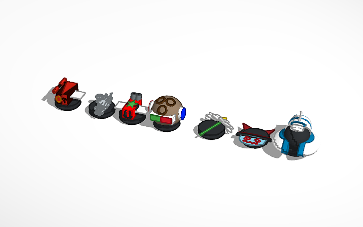 3D design croc charms - Tinkercad