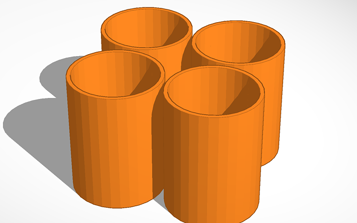 3d Design Cups Tinkercad