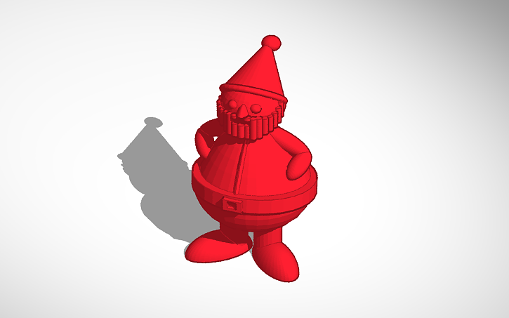 3D design Santa | Tinkercad