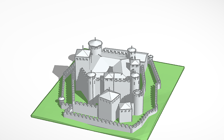 3D design Castle Project | Tinkercad