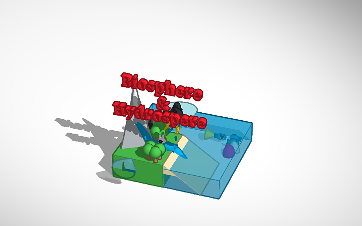 3d Design Diorama Tinkercad 