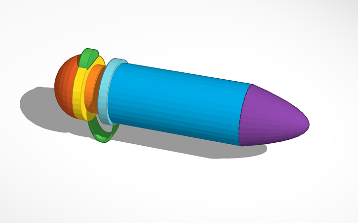 3D design PCR tube | Tinkercad