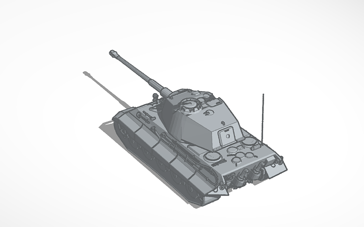 3D design Tiger 2 - Tinkercad