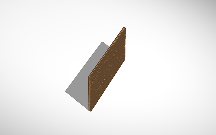 3D design Wood Board | Tinkercad