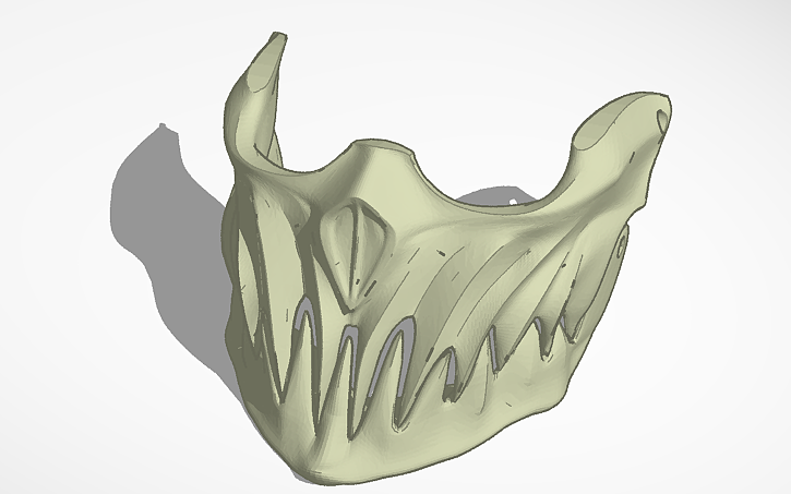 3d Design Mask Tinkercad