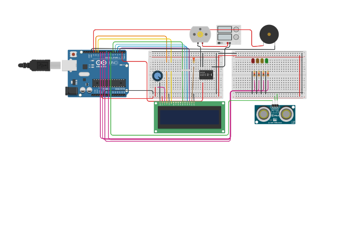 Circuit design IOT PROJECT_Review | Tinkercad