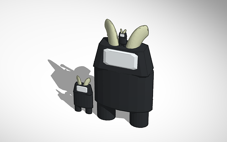 3D design My among us character | Tinkercad