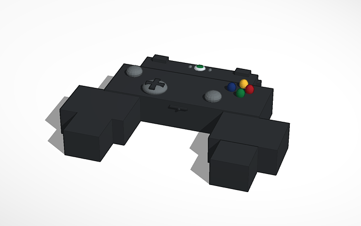 3D design Xbox360 Controler - Tinkercad