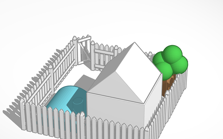3D design Copy of Josue Veloz; _Picket Fence | Tinkercad