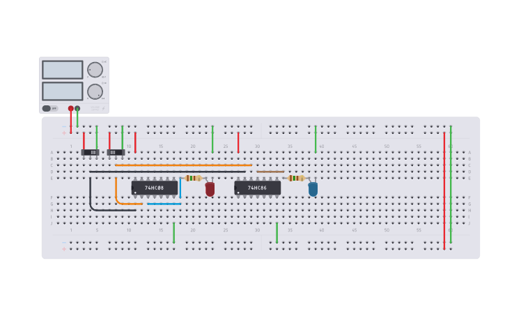 Circuit design problem statement 1 | Tinkercad
