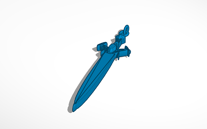 3D design fantasy sword | Tinkercad