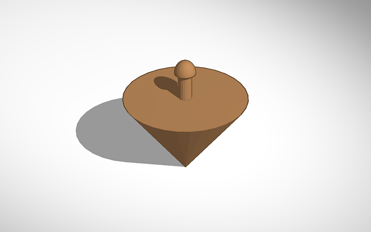 3D design Large Spinning Top | Tinkercad