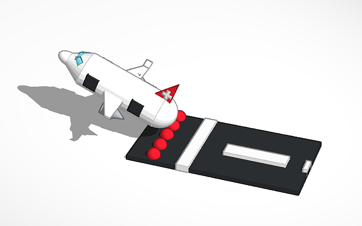 3D design Air Plane | Tinkercad
