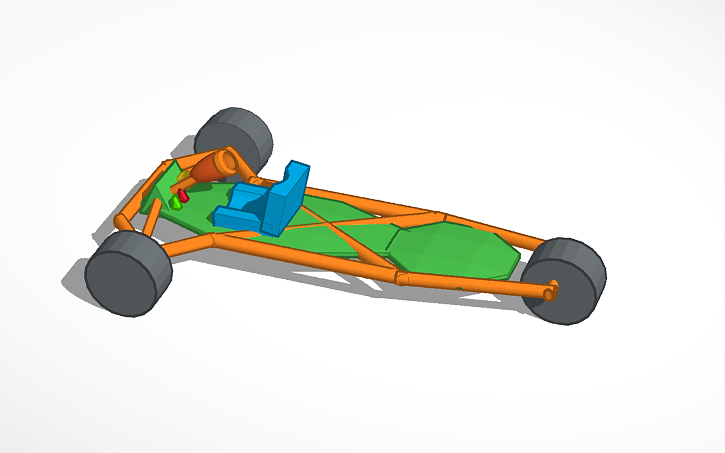 3D design Copy of 3d gocart obx - Tinkercad