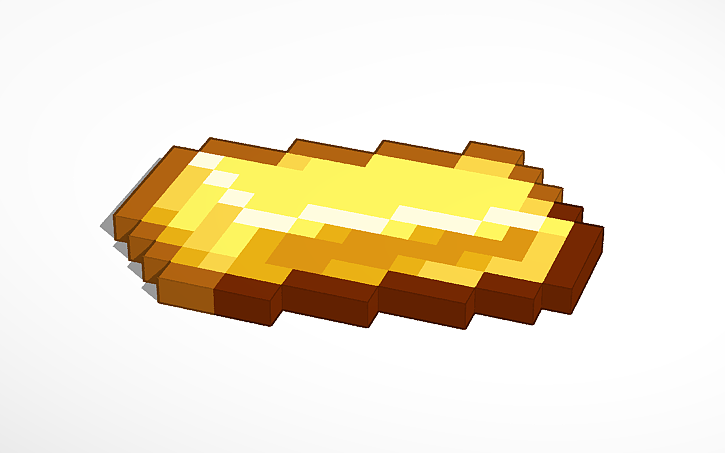 3D design Gold Ingot Minecraft Minecraft Minecraft Minecraft Minecraft ...