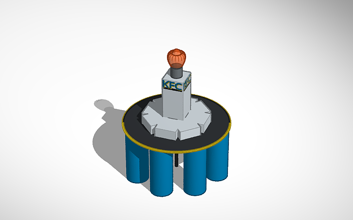 3D design KFC Oil Wells | Tinkercad