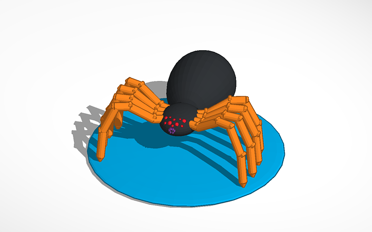 3D design Robot Spider - Tinkercad