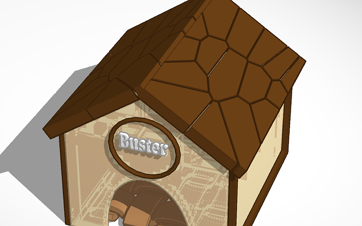 3D design Dog House-James | Tinkercad