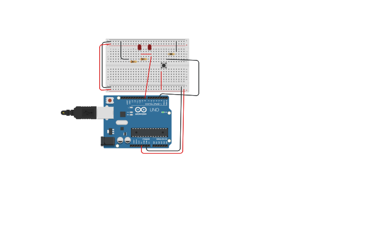 Circuit design Atividade 04E - Programando o Arduino com o TinkerCad | Tinkercad