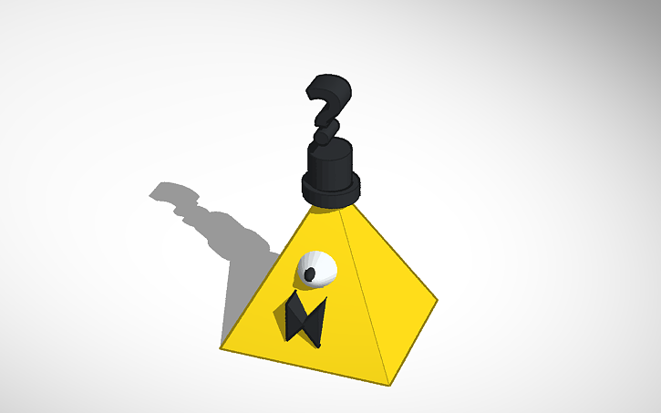 3D design Bill Cipher | Tinkercad