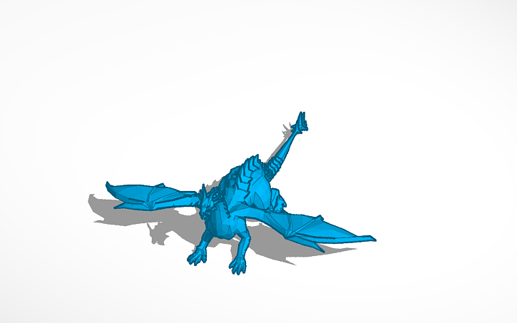 3D design dragon | Tinkercad