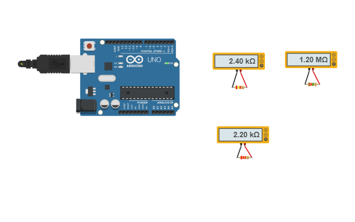 Circuit Design Module 2 Part 2 Reading Resistors Tinkercad
