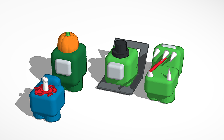 3D design among us - Tinkercad