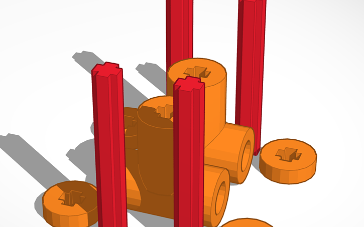 3D design axles and the like | Tinkercad
