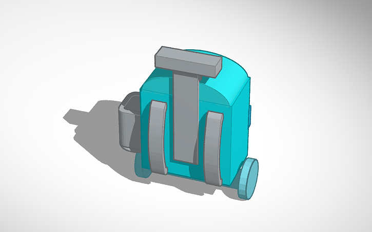 3D design nacis bag - Tinkercad