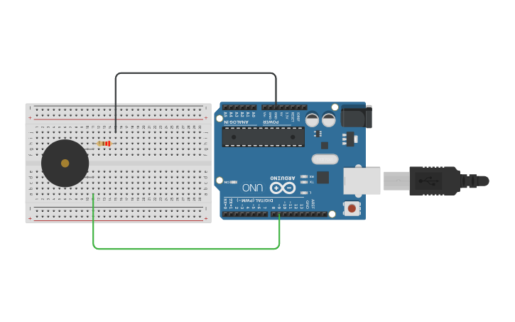 Circuit design Twinkle Twinkle Little Star Arduino Circuit - Tinkercad